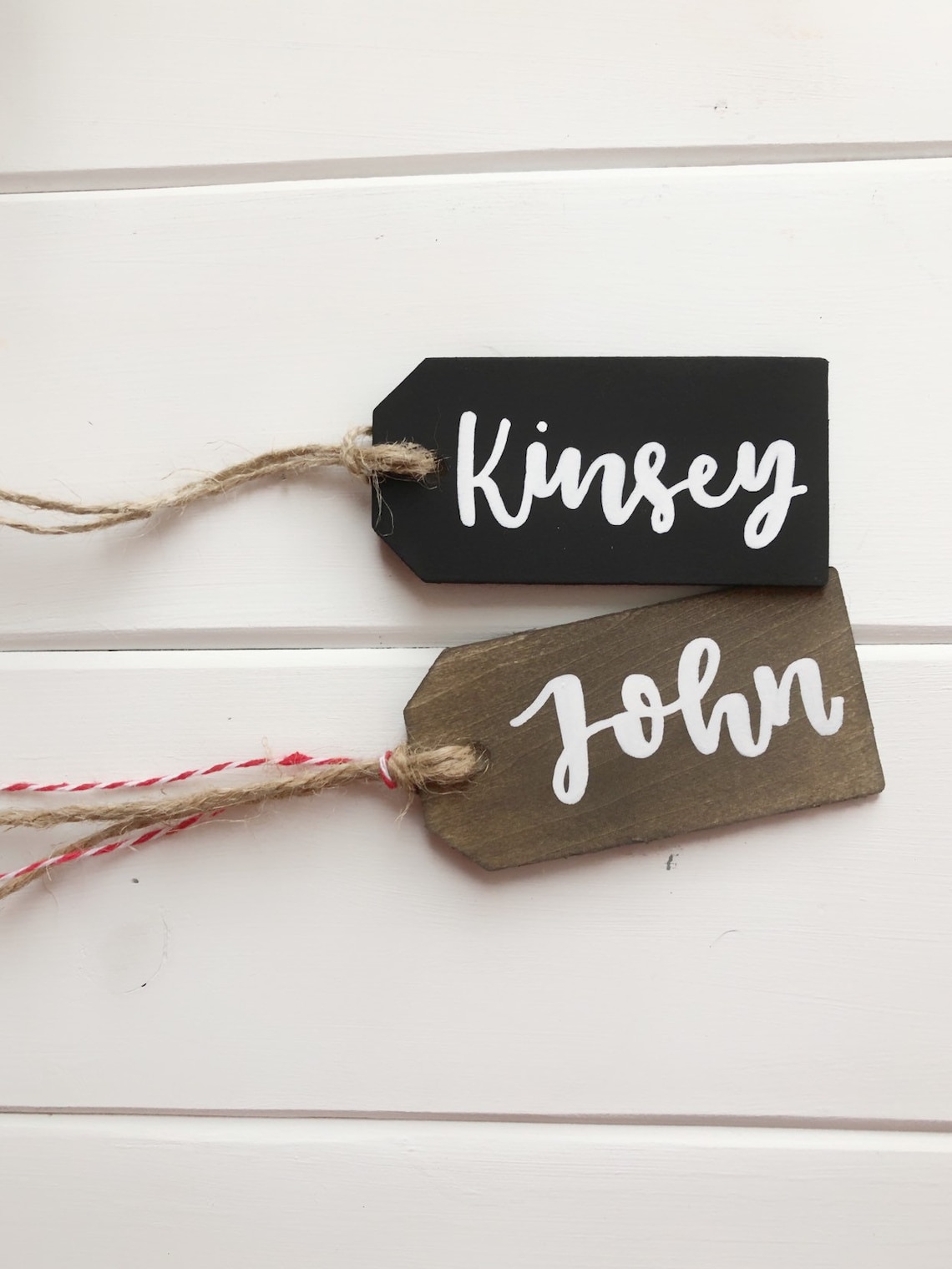Boho Christmas Boho Stocking Name Tags Name Tags for - Etsy