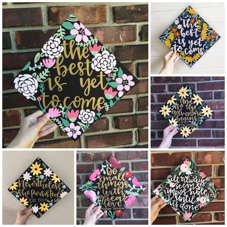 Custom Graduation Cap Painted Graduation Cap Custom - Etsy