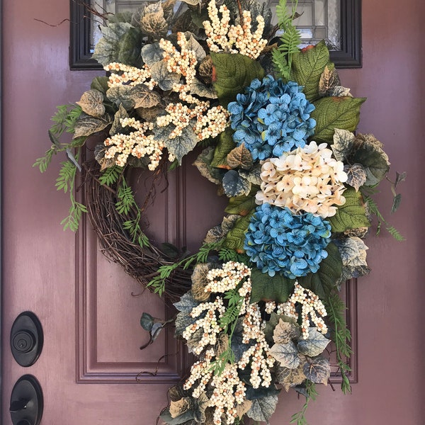 Teal Hydrangea - Etsy