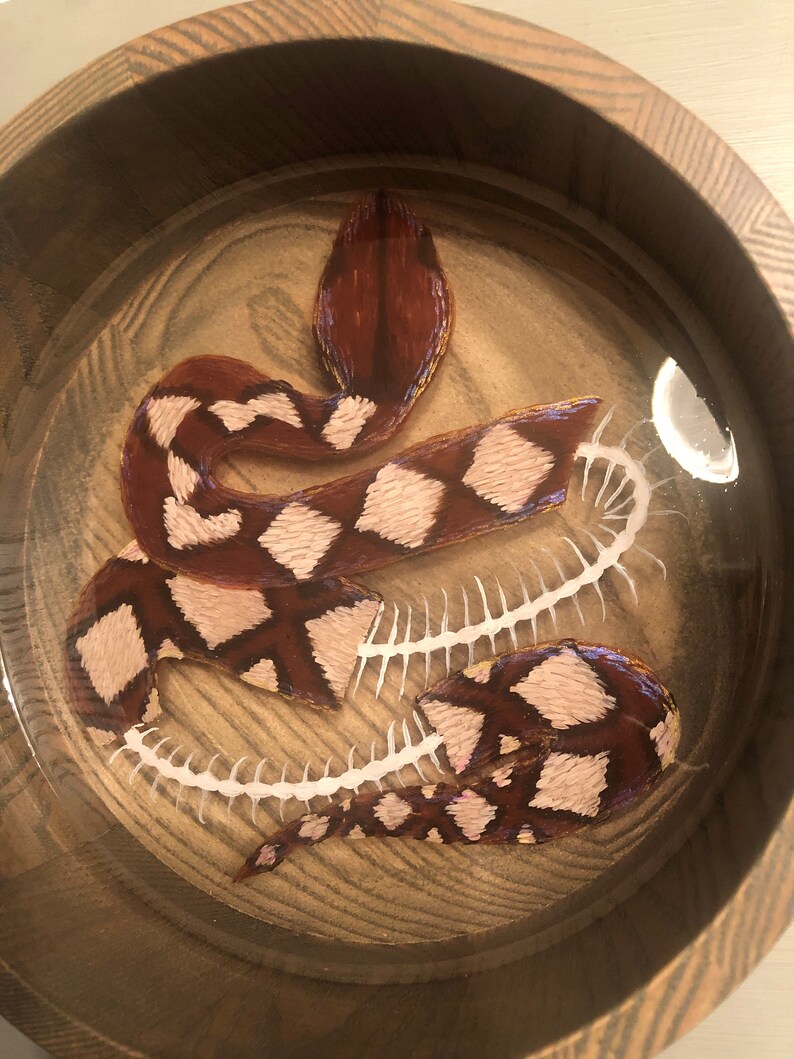 Snake 3d Resin Painting - Etsy