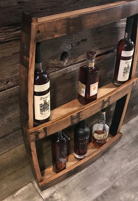 Drink & Barware Bourbon Stave Bar Shelf Kitchen & Dining Home & Living ...