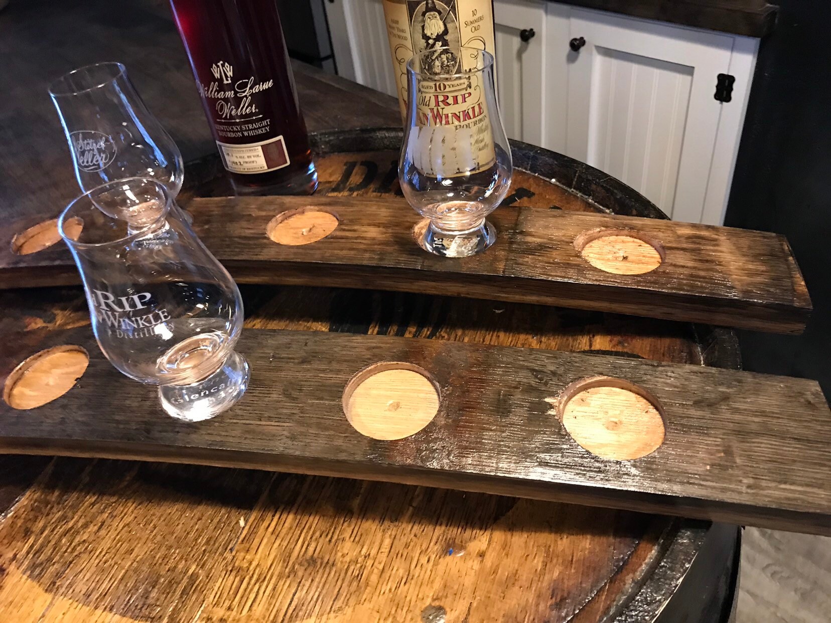 Solid Oak Whiskey WHISKEY BARREL STAVES Bourbon Scotch Authentic Rustic ...