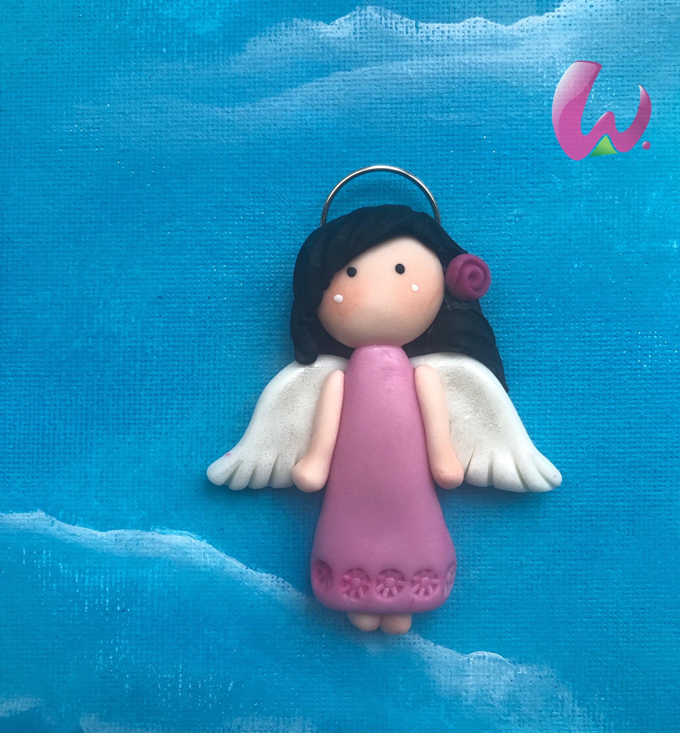 Magnet Angel in Cold Porcelain (price by Unit) - Etsy