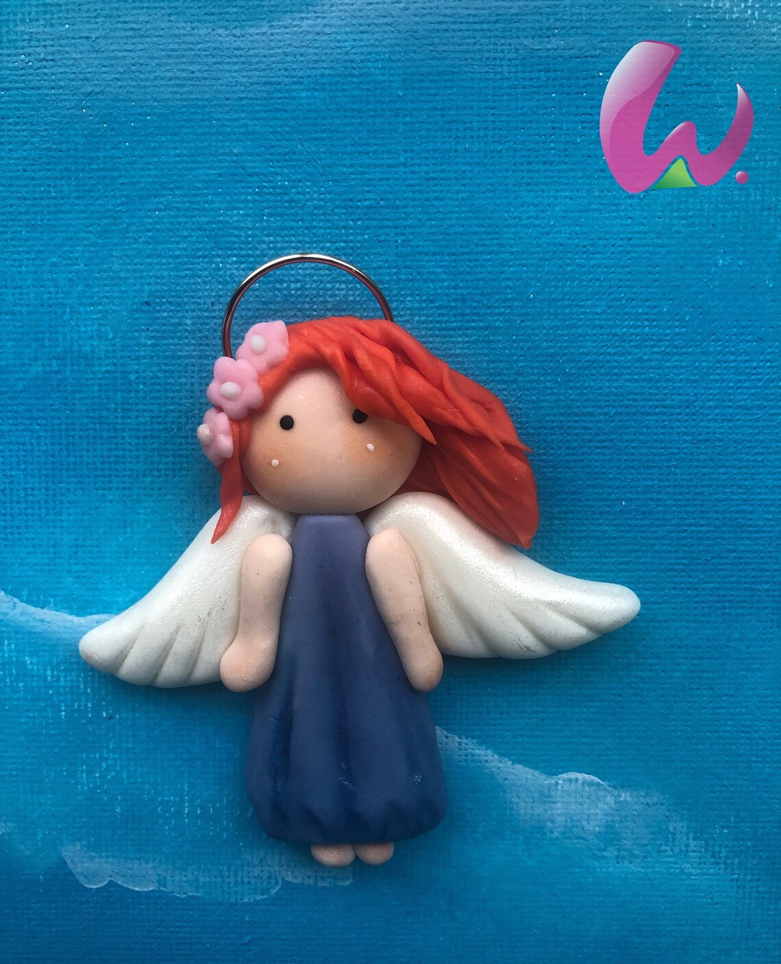 Magnet Angel in Cold Porcelain price by Unit - Etsy