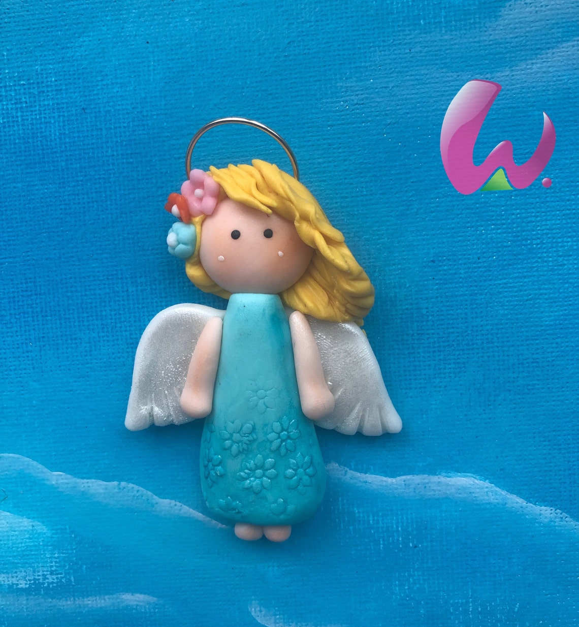 Magnet Angel in Cold Porcelain (price by Unit) - Etsy