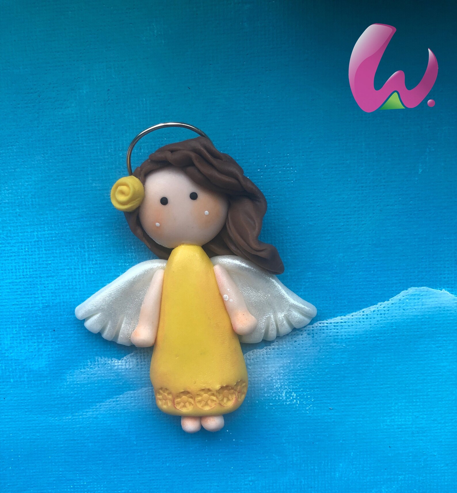 Magnet Angel in Cold Porcelain (price by Unit) - Etsy