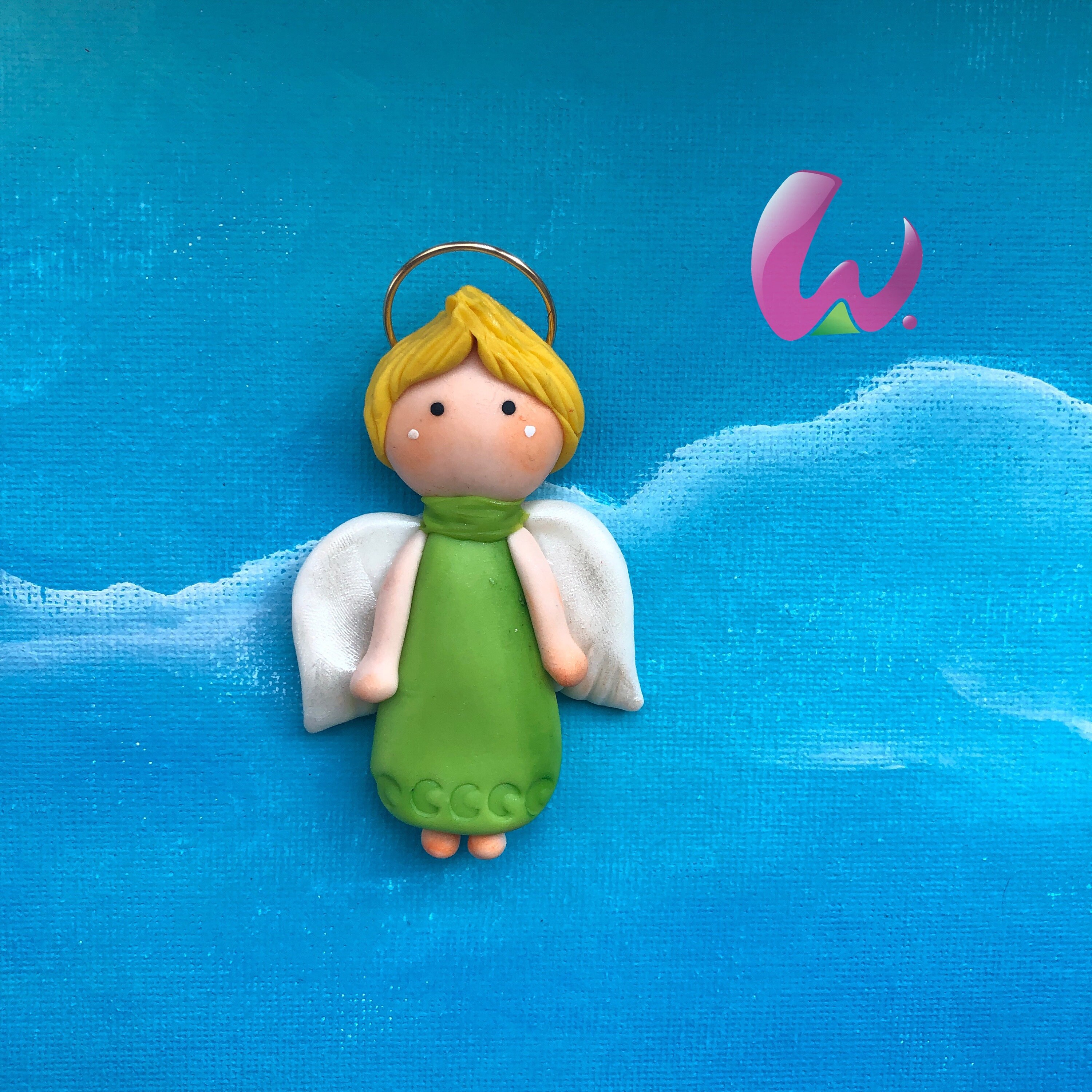 Magnet Angel in Cold Porcelain (price by Unit) - Etsy