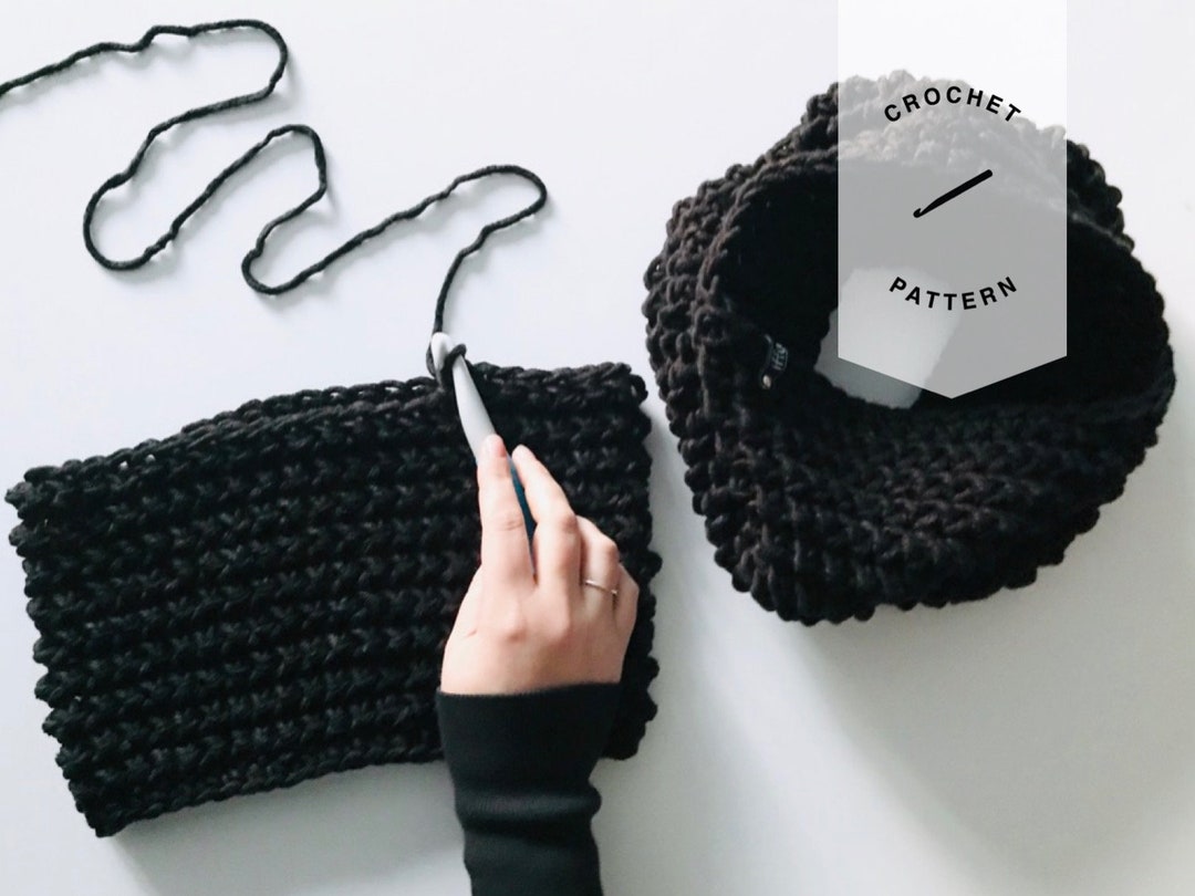 CROCHET PATTERN Circuit Cowl Crochet Pattern Beginner Crochet Pattern ...
