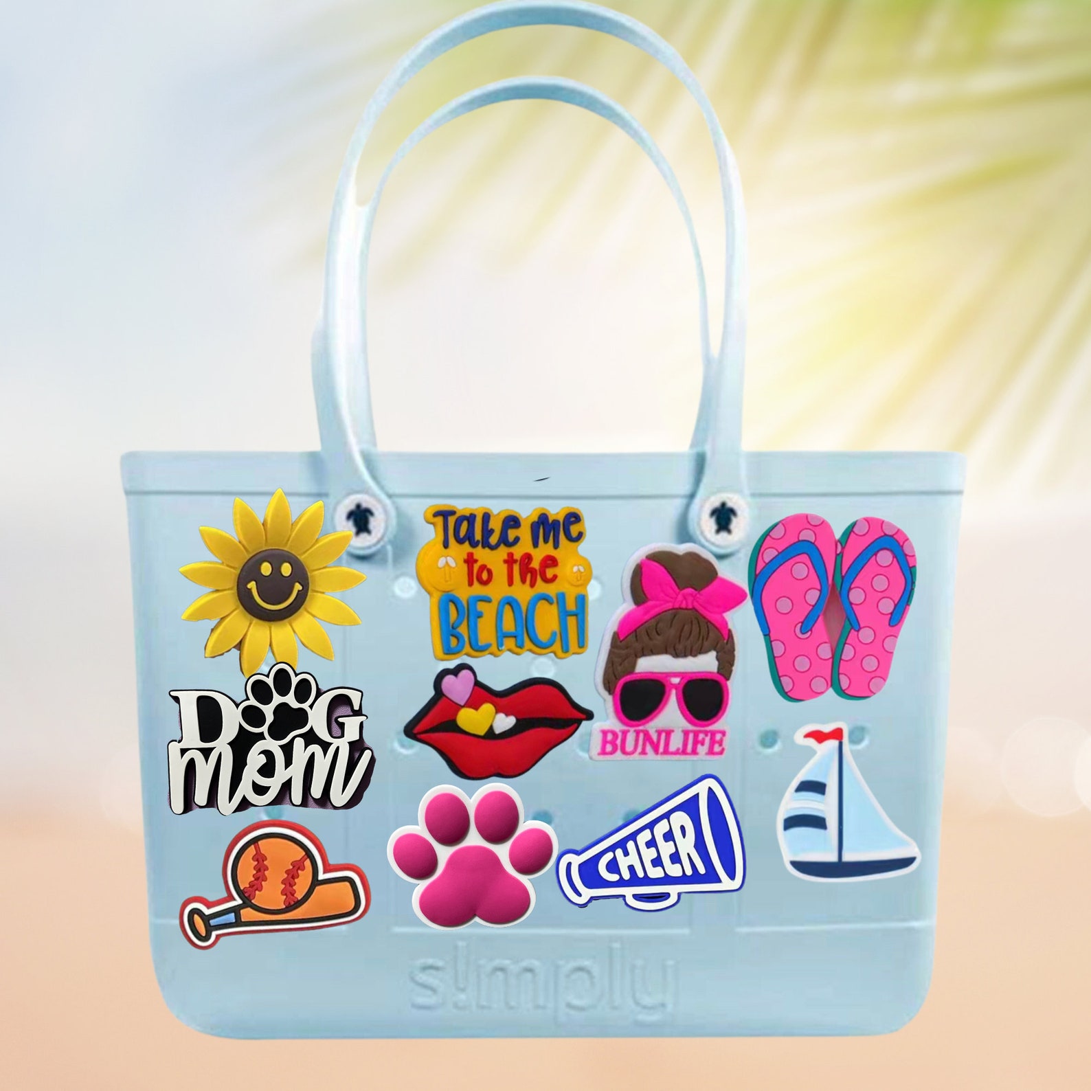 Bogg Bag Charms Bogg Bag Buttons Beach Bag Charms Bogg - Etsy