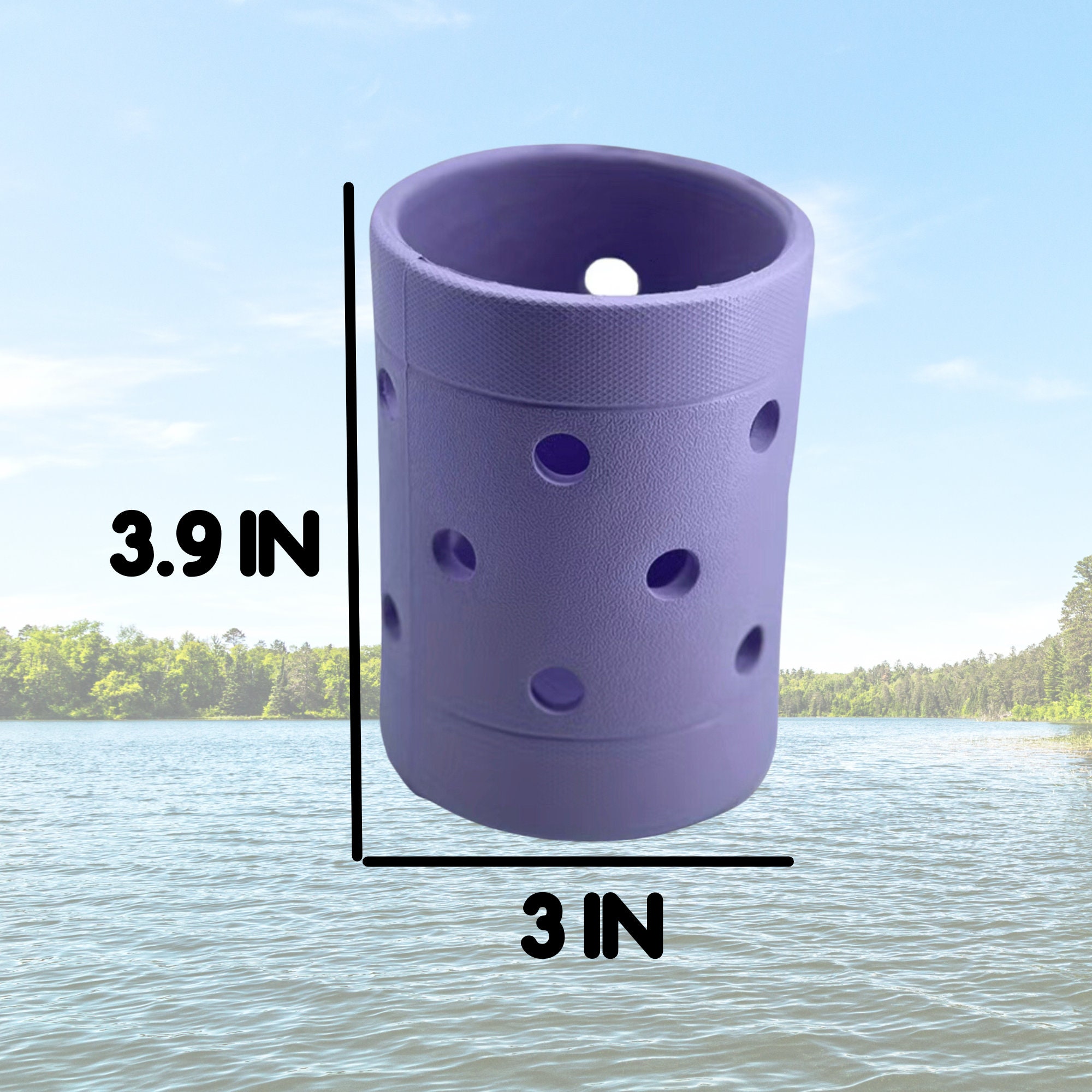 Koozie Drink Holder for Bogg and Simply Bags, Attachable Beach Bag ...