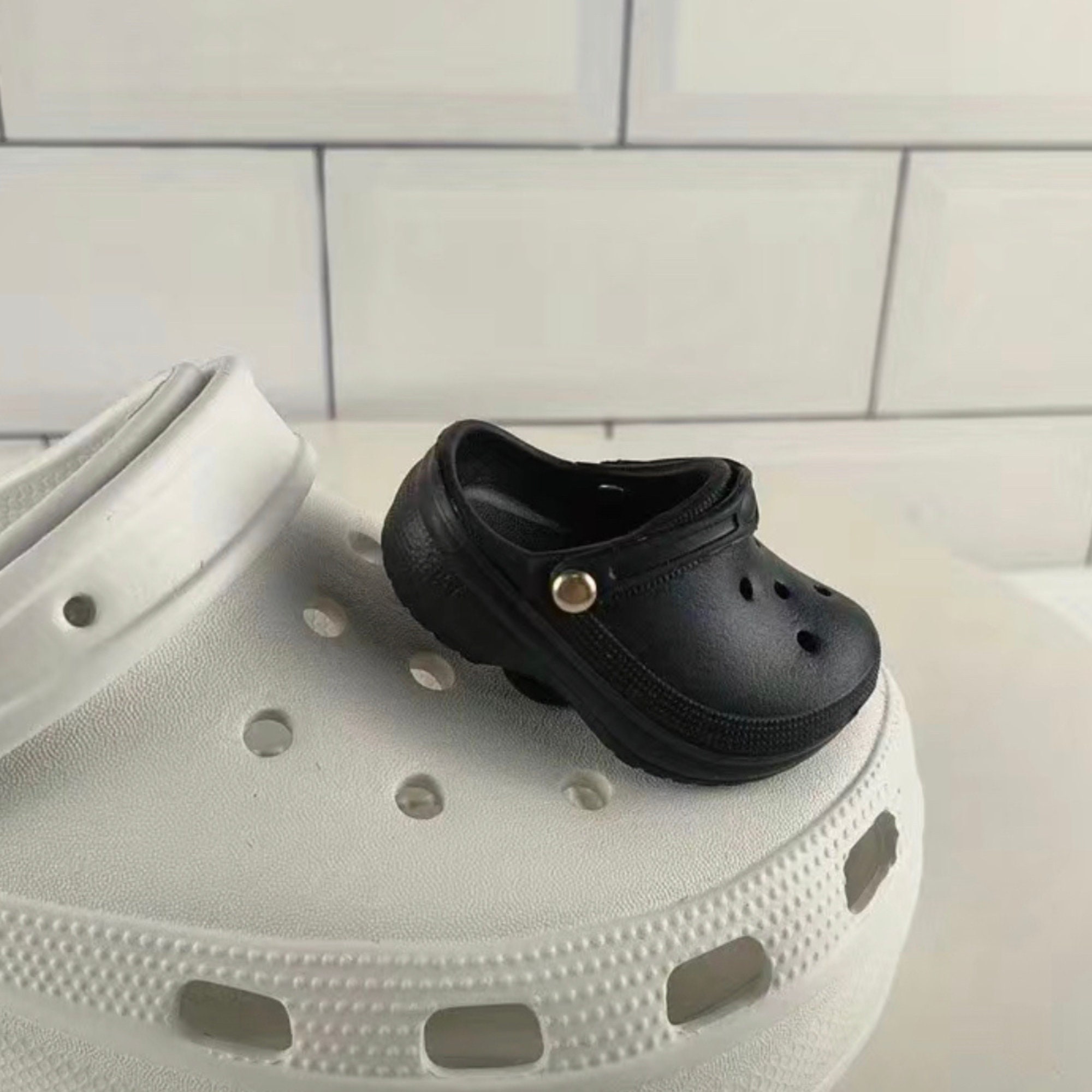 Mini Croc Shoe Charms Mini Croc Shoe Clip Baby Croc - Etsy