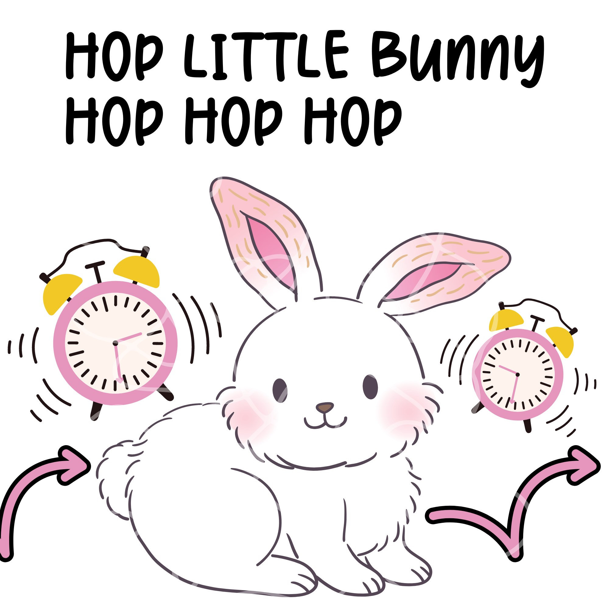 Ms Rachel Hop Little Bunny Sublimation Design | PNG | Hop Little Bunny ...