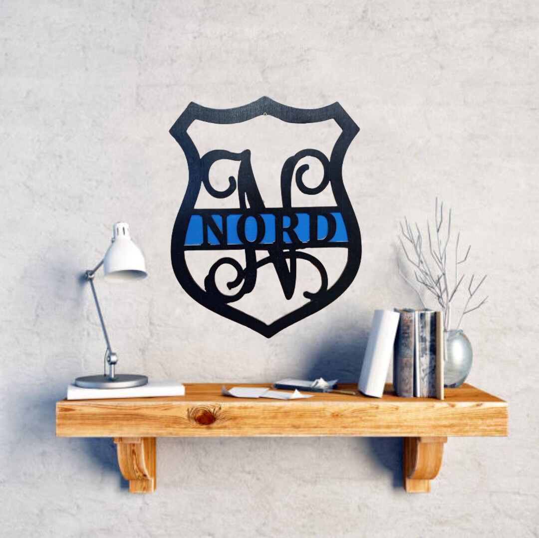 Police Blue Line Badges Blue Line Support Law Enforcement - Etsy