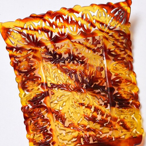 Antique Faux Tortoise Shell Large Mantilla Curved Hair Comb - Etsy