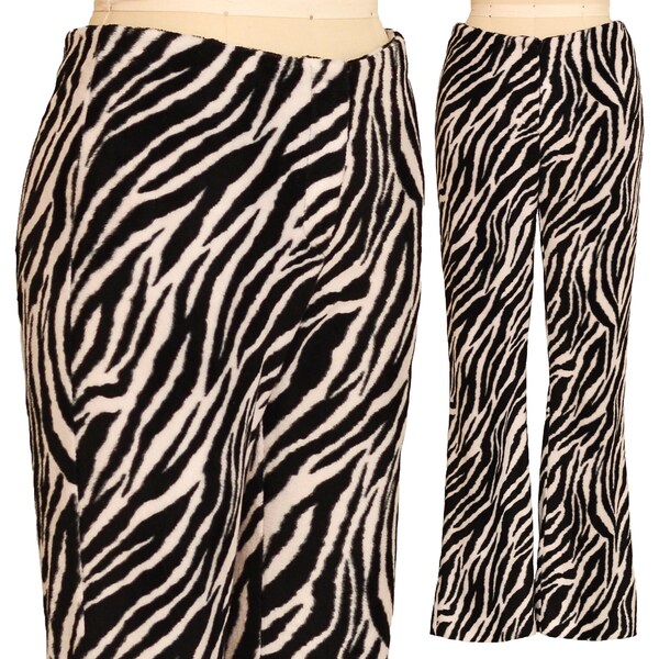 Zebra Print Pants - Etsy