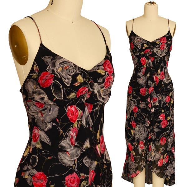 90s Slip Dress - Etsy