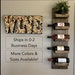 Wood Wine Rack | the Ryan | Wall Mounted Shelf & Hanging Stemware Glass ...