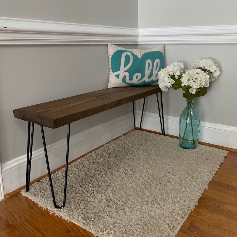 Narrow Bench - Etsy