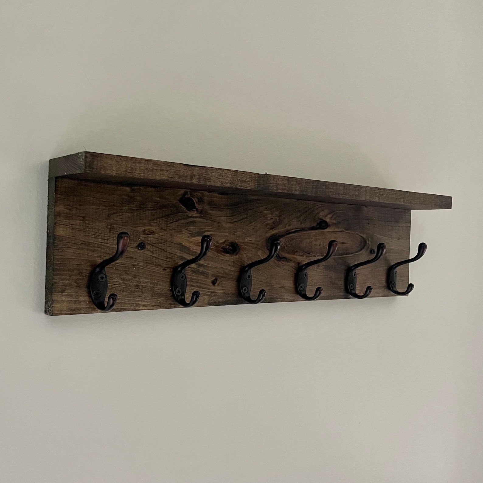 Key Rack and Coat Rack the Vance Entryway Organizer Towel - Etsy