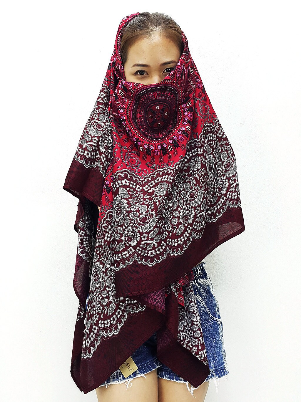 Rayon Scarf Beach Kimono Rayon Shawl Cardigan Beach cover | Etsy