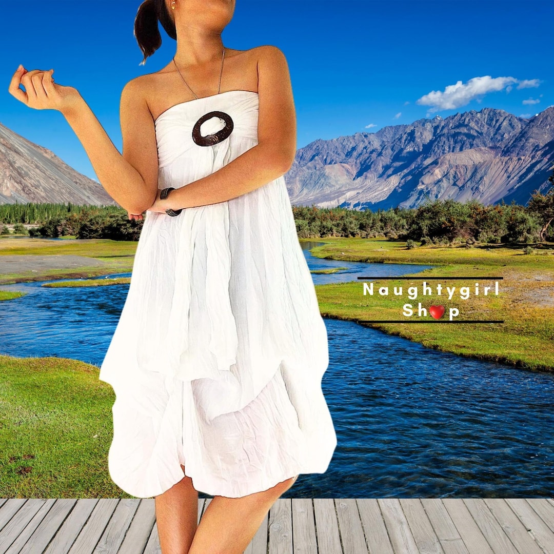 Robe longue pour femme, robe gitane, robe en coton, jupe en coton, robe bohème, robe hippie ...