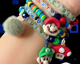 Super Mario Star Beaded Bracelet - Etsy