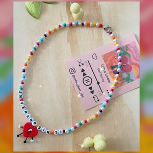 Bad Bunny Inspired Necklace - Etsy