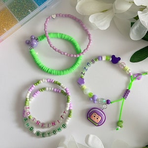 Toy Story Inspired Bracelets | Woody | Buzz Lightyear | Lotso | Aliens ...