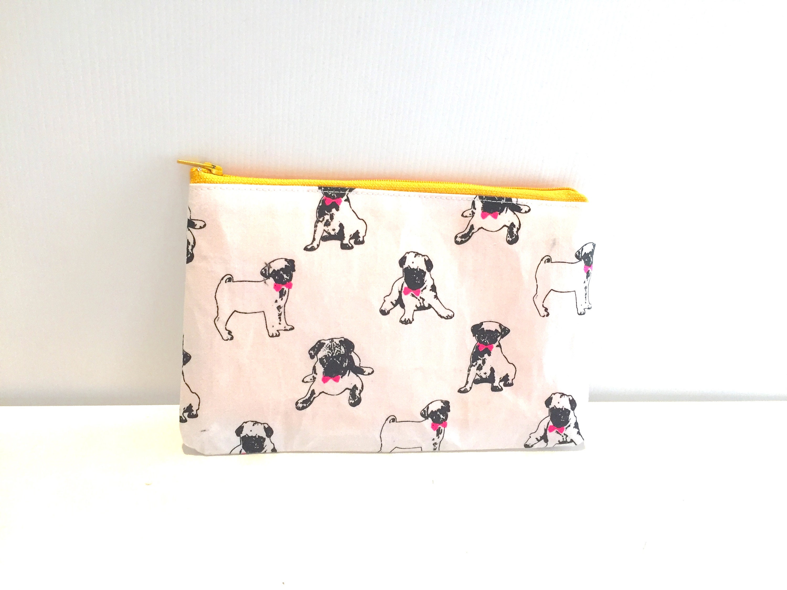 Cute Dog Pencil Case Animal Theme Bag Cute Zipper Pouch Use - Etsy ...