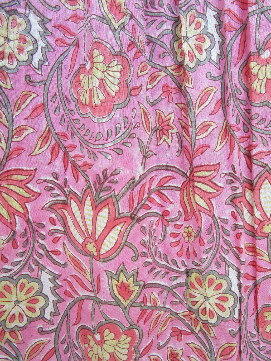 Floral Bohemian Trap Printed Cotton Long Maxi Dress Square | Etsy