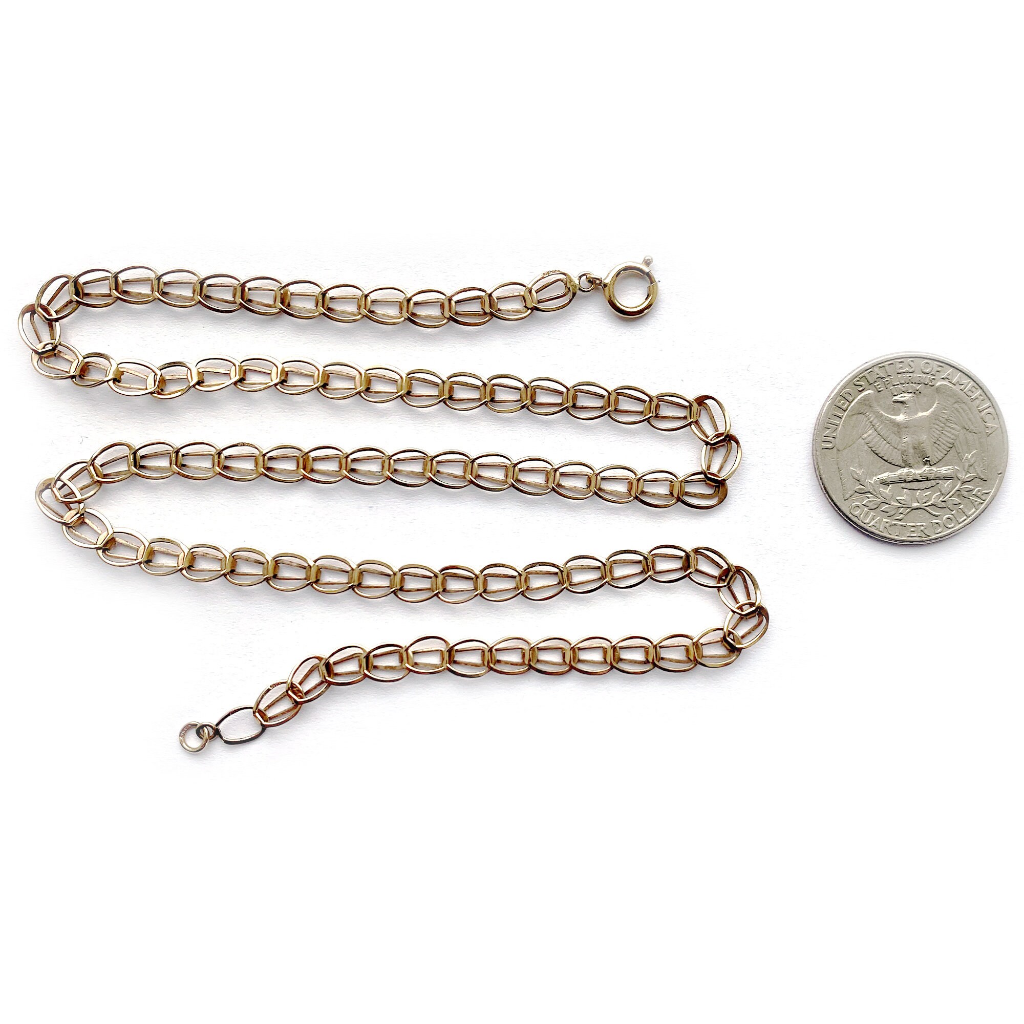 Vintage 9k Gold Chain 9ct Solid Gold Necklace Gold Chain - Etsy UK