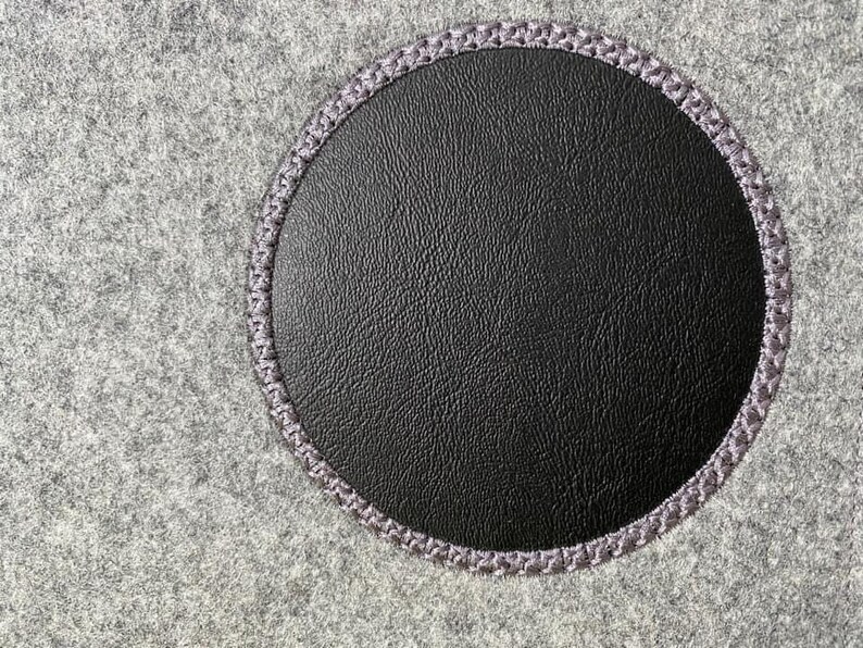 In the Hoop Plain Mug Rug Digital Download Machine Embroidery Design ...