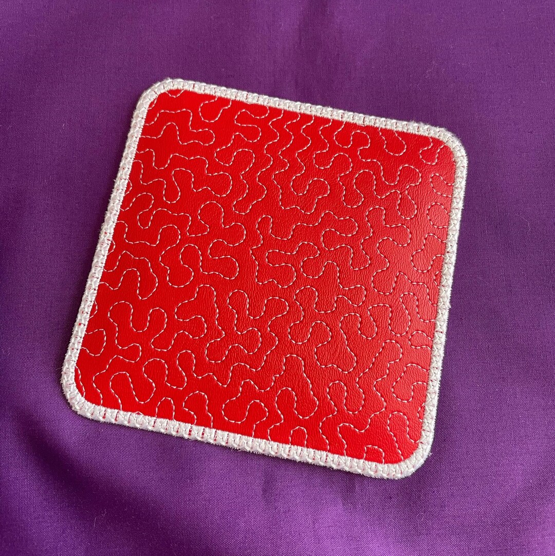 In the Hoop Pretty Round Edge Stippled Coaster Digital Download Machine ...