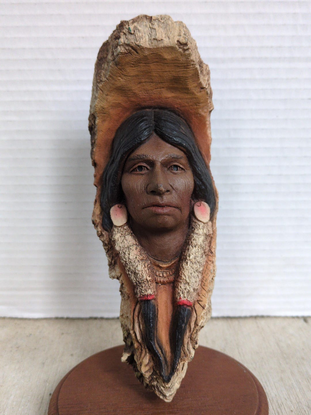 Neil J. Rose White Dawn Native American Sculpture Numbered 247/2500 - Etsy