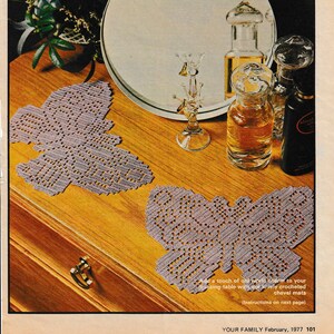 Filet Crochet Butterfly Pattern PDF Instant Download - Etsy