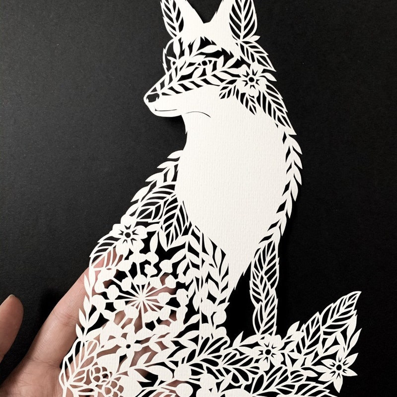 Silhouette Papercut - Etsy