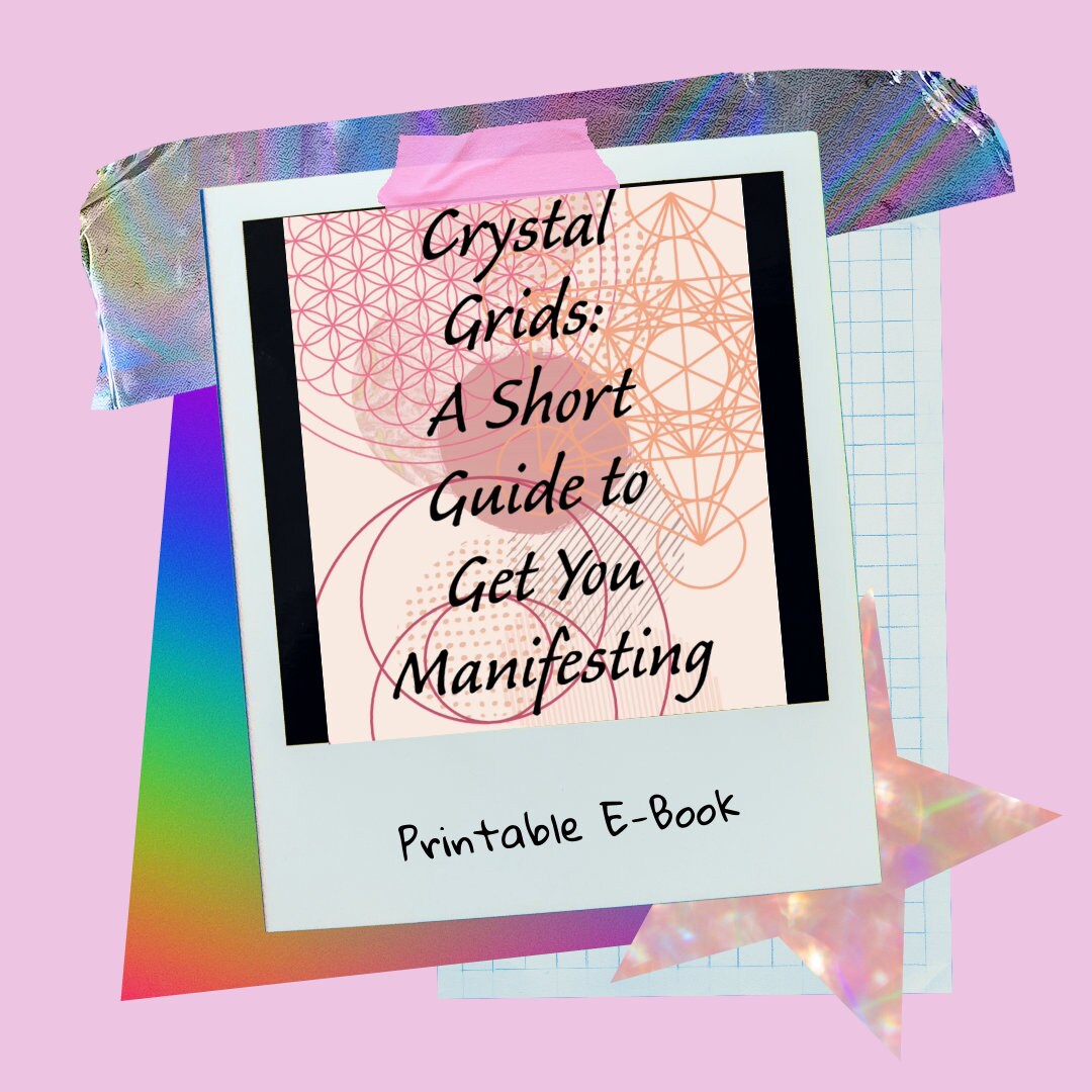 Crystal Grid Magic: Printable E-book for Powerful Energy - Etsy