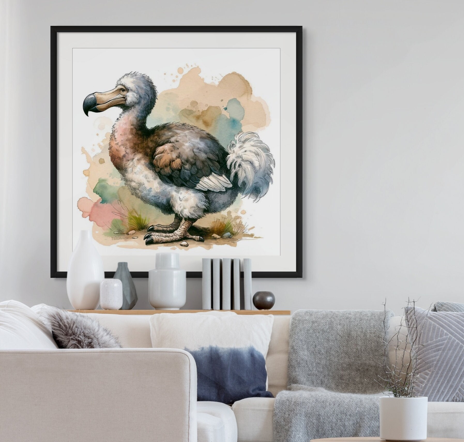 The Extinct Dodo Bird of Mauritius Island, Printable AI Generated ...