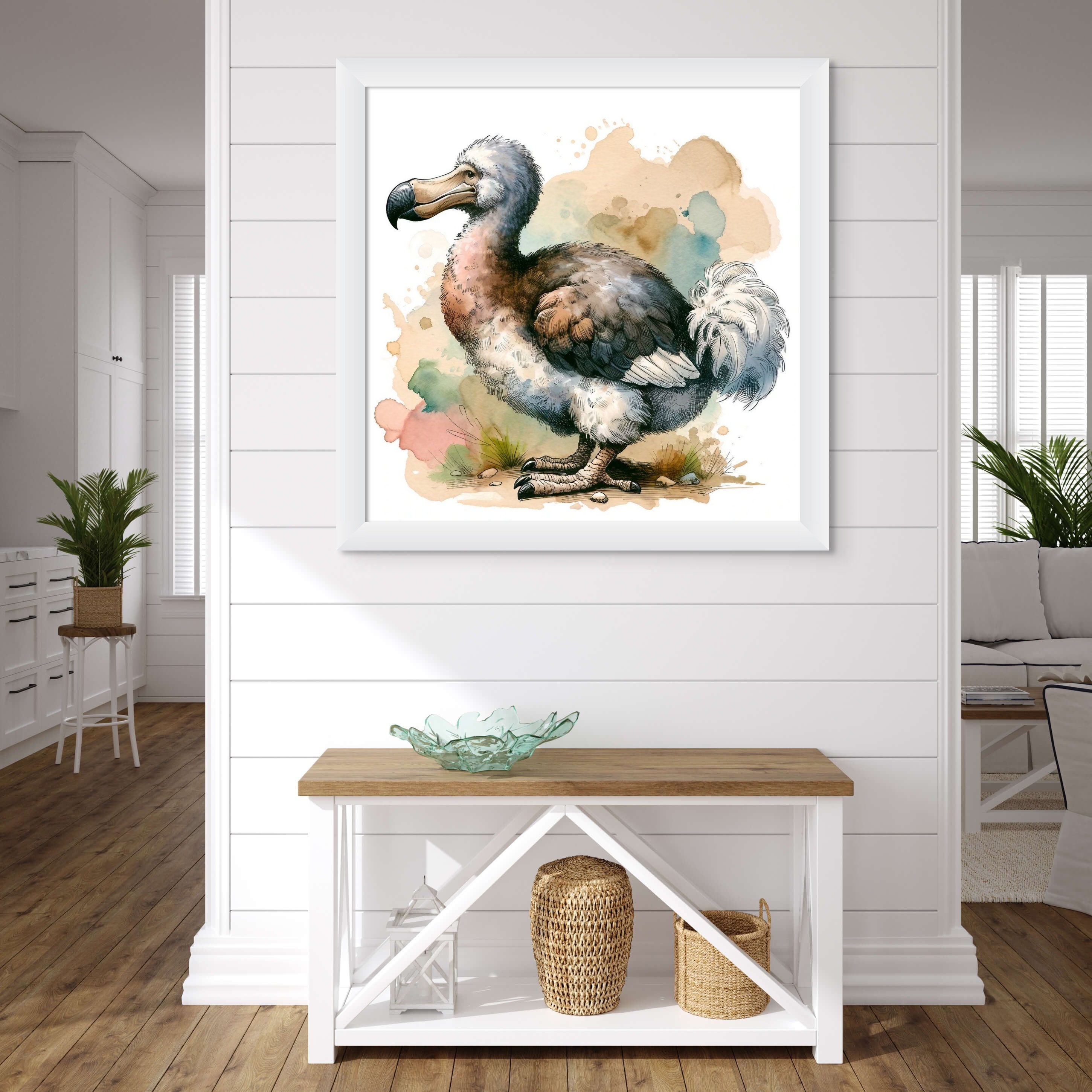 The Extinct Dodo Bird of Mauritius Island, Printable AI Generated ...