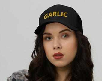 I Love Garlic Hat - Etsy
