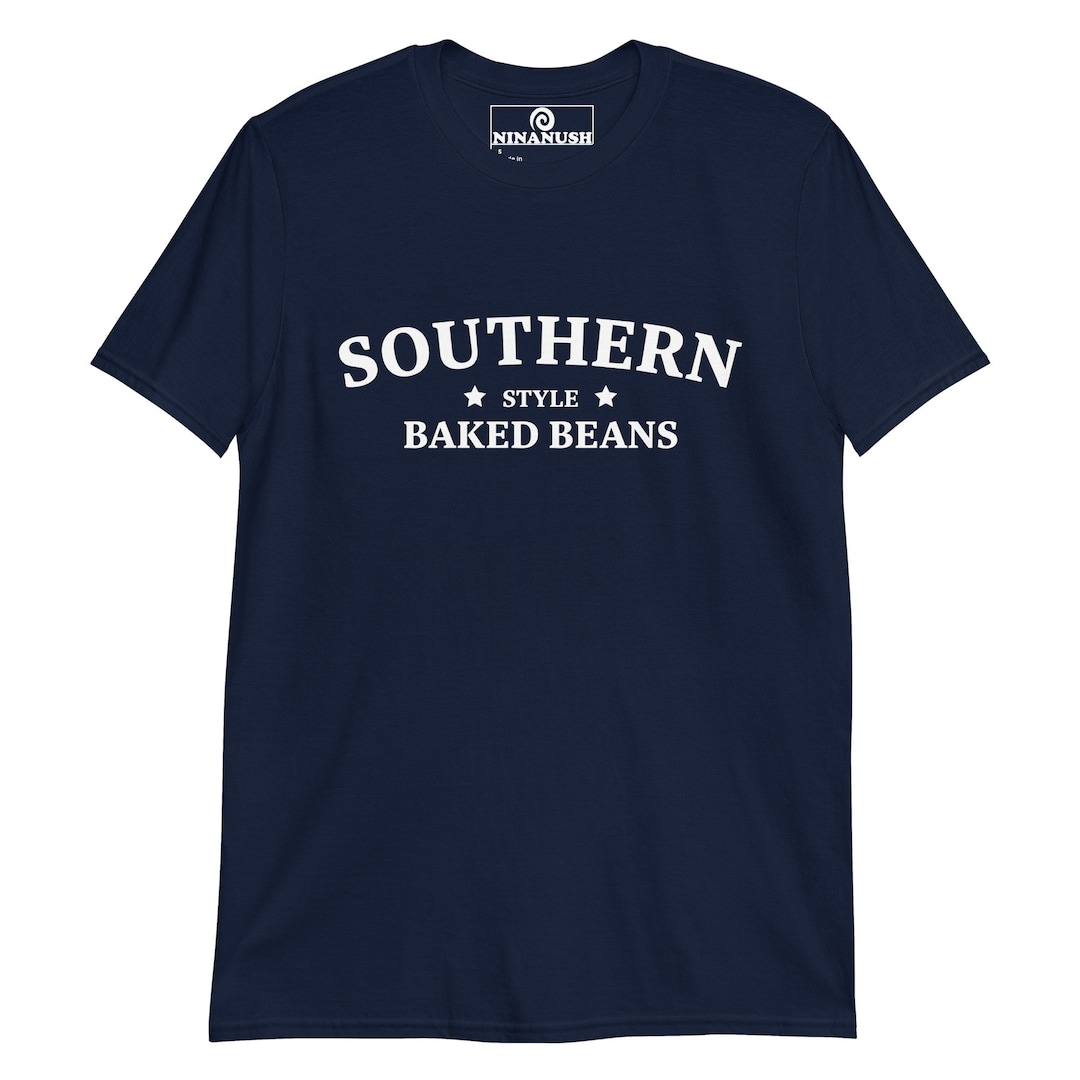 Southern Style Baked Beans T-shirt, Unisex Crew Neck T-shirt, Beans ...