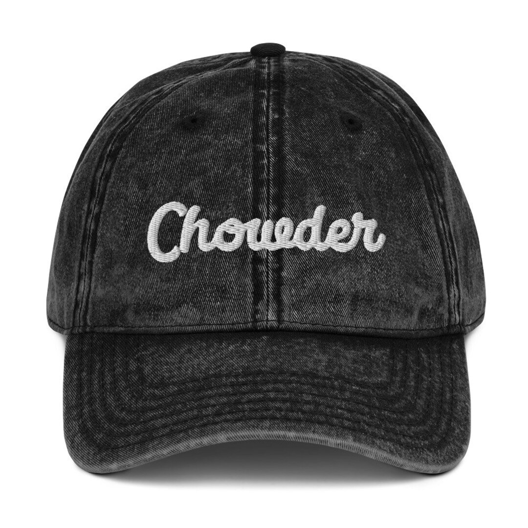Chowder Vintage Dad Hat, Unisex Funny Food Hat, New England Food ...