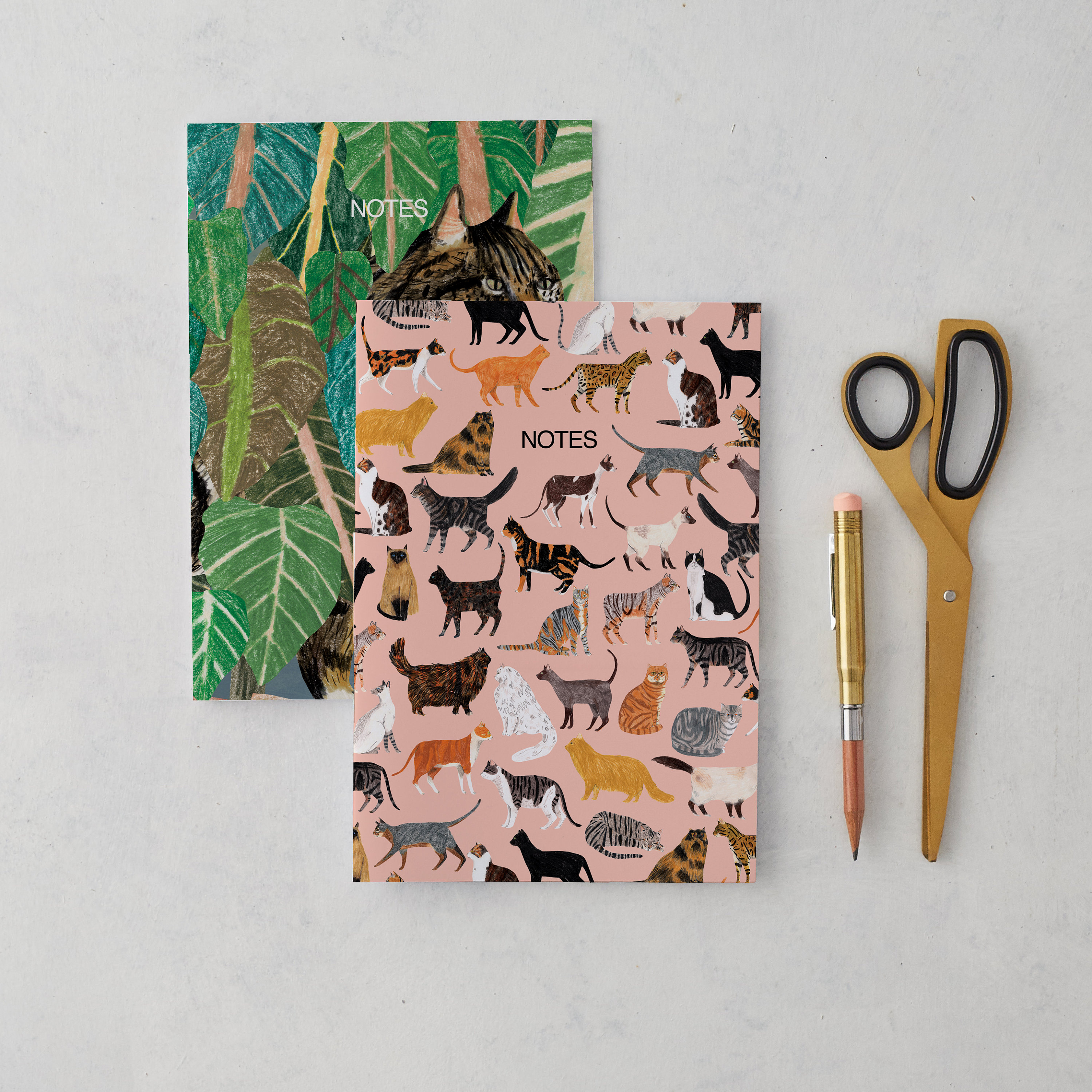 Cat Notebook A5 Notebook Stationery Exercise Book Cat - Etsy UK