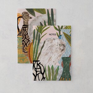 Notebook Set of Your Choice, A5 Cute Notebook Stationery, Cats ...