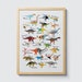 Dinosaur Alphabet Print, A-Z, Nursery Wall Art - Etsy