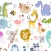 Cute Animal Alphabet Poster for Children's Room - Etsy