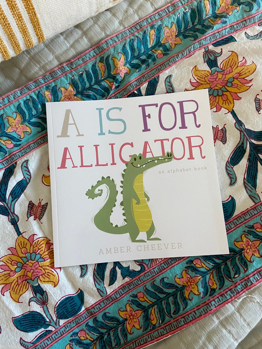 ABC A is for Alligator Book - Etsy