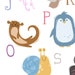 Cute Animal Alphabet Poster for Children's Room - Etsy