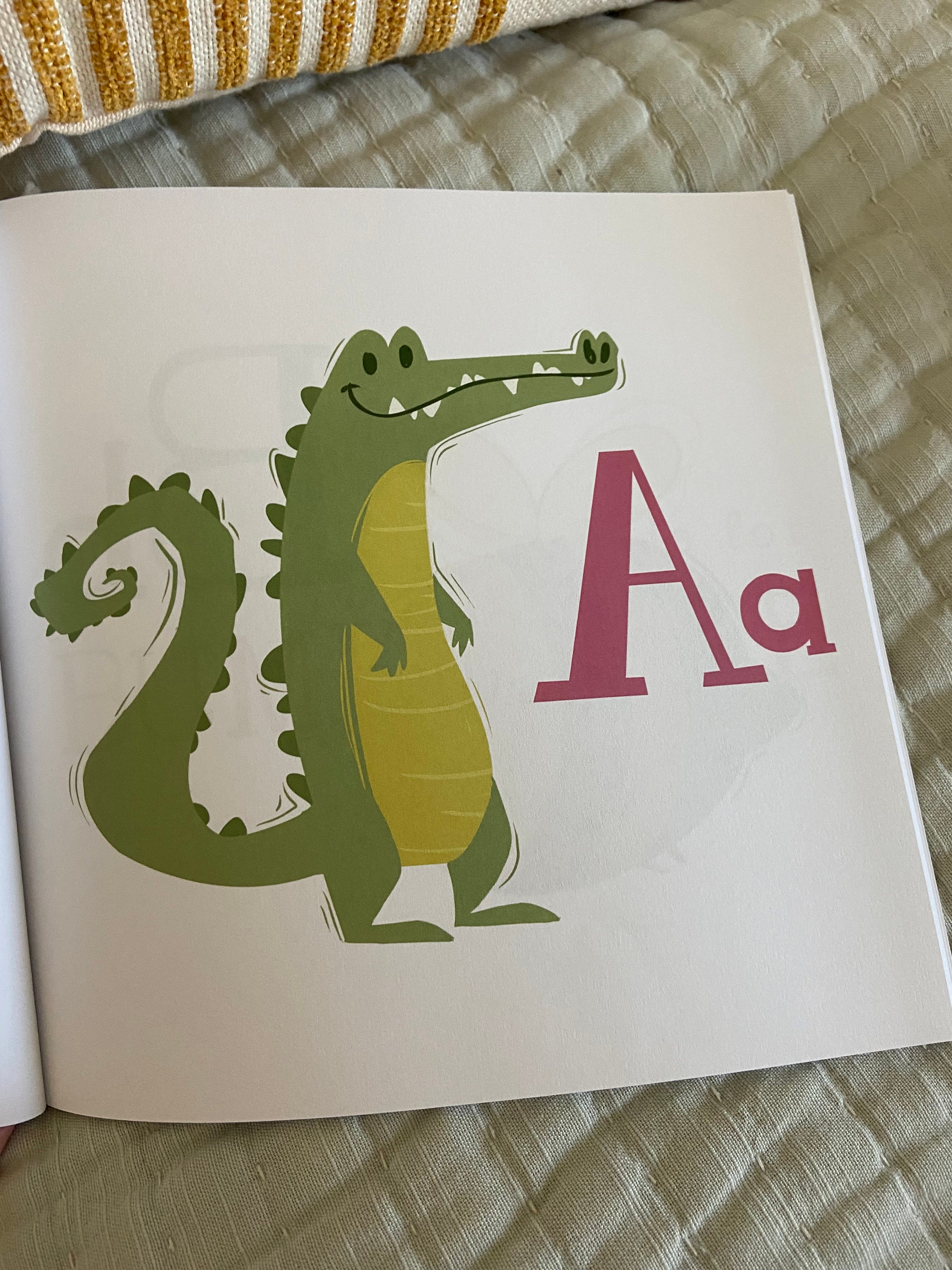 ABC A is for Alligator Book - Etsy