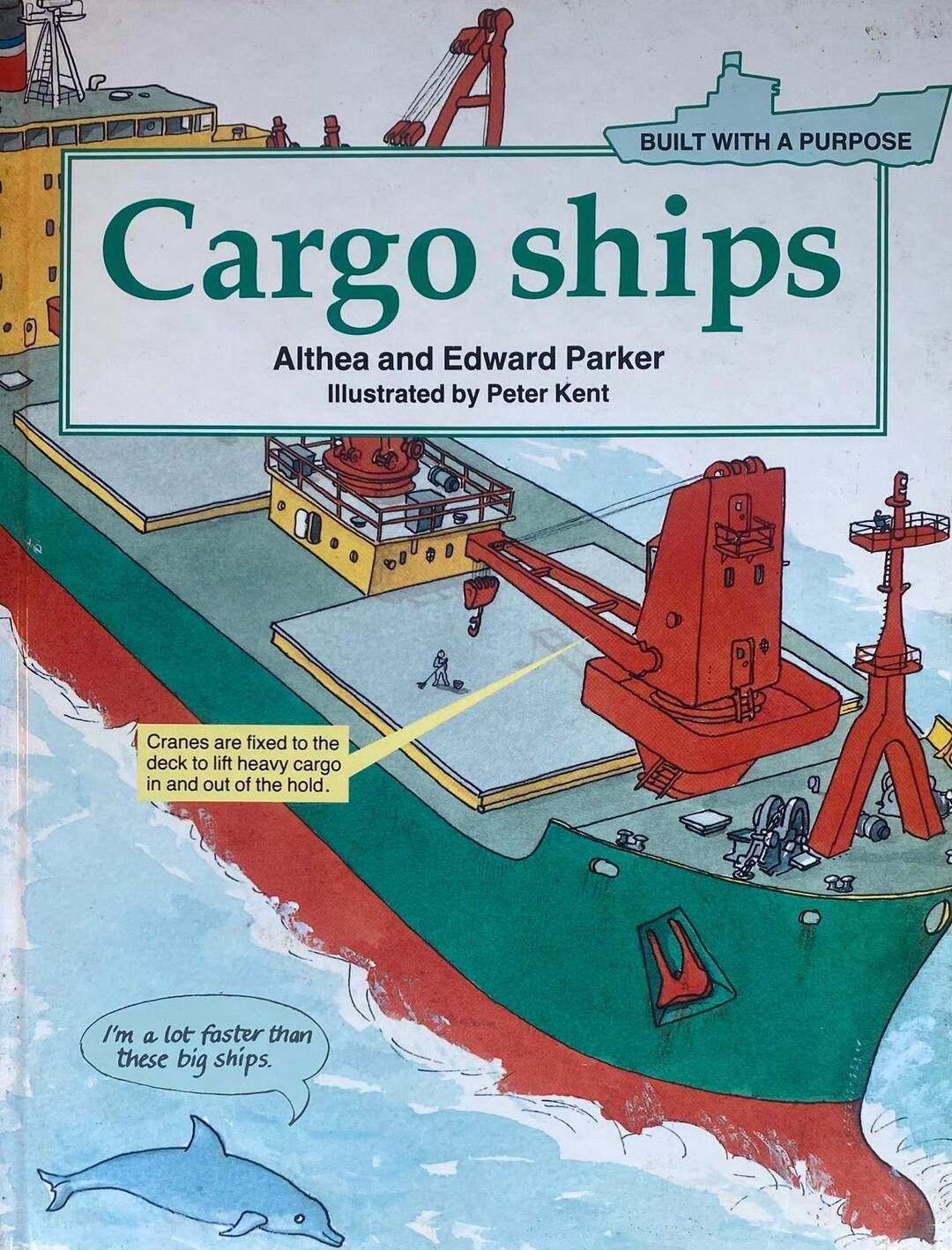 Vintage Children’s Book ‘cargo Ships’ by Althea & Edward Parker 1992 ...